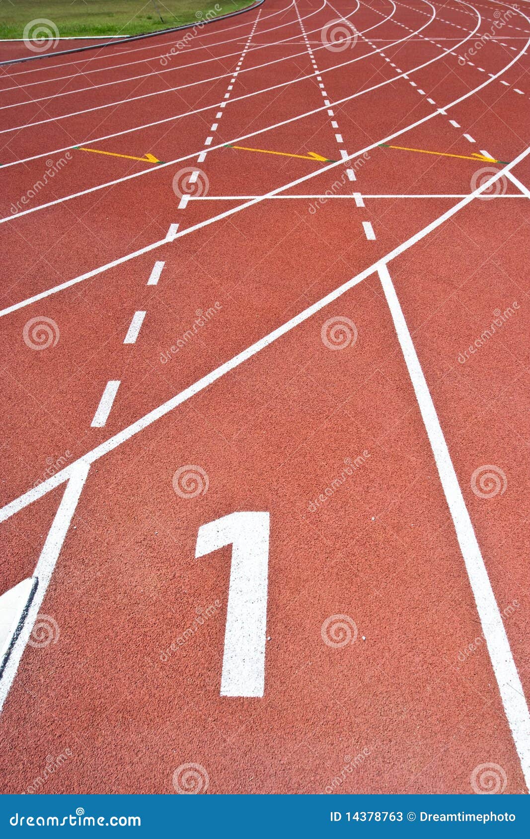Running track stock image. Image of running, lanes, competition - 14378763