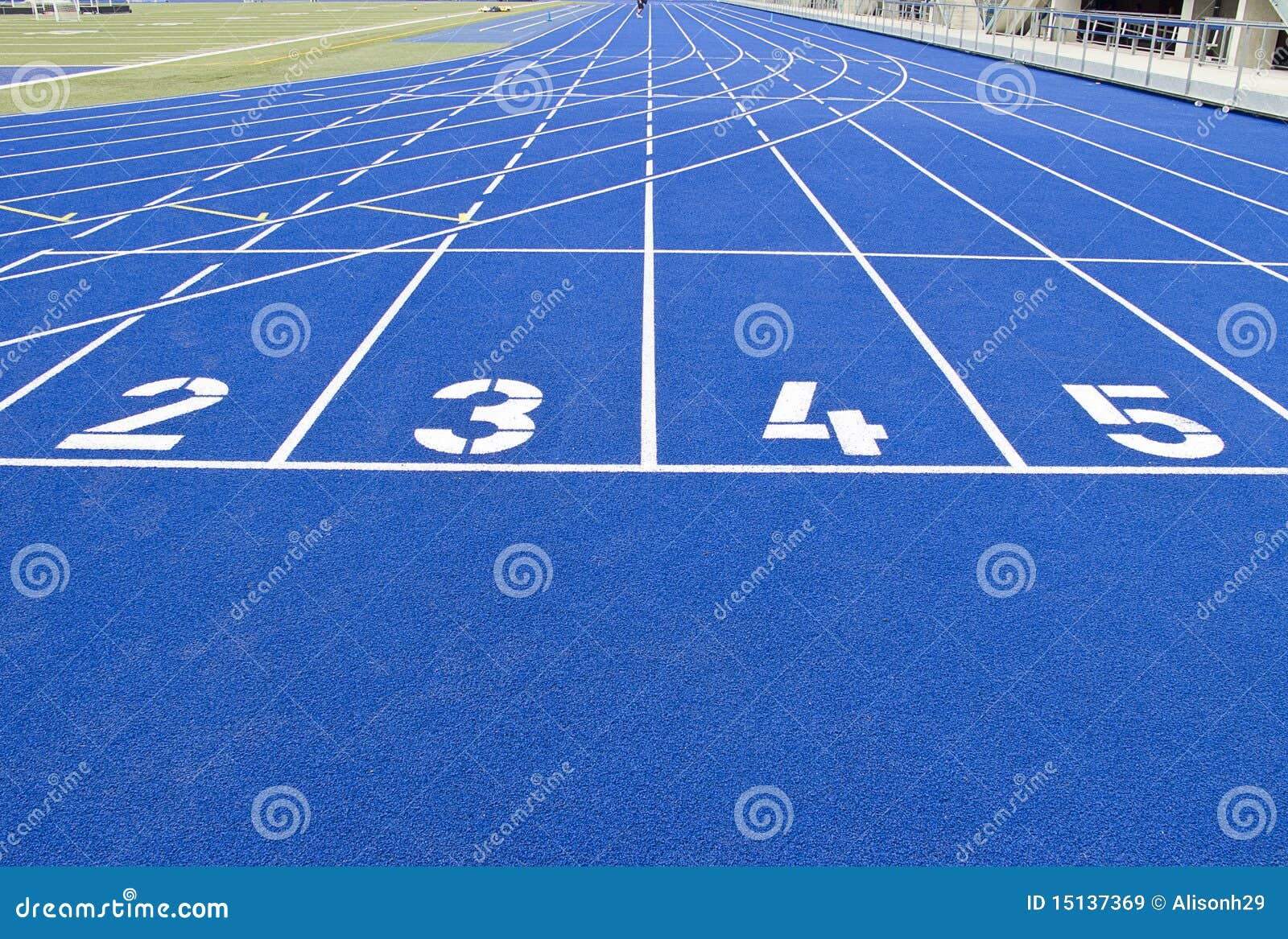 Running Track stock image. Image of athletic, sports - 15137369