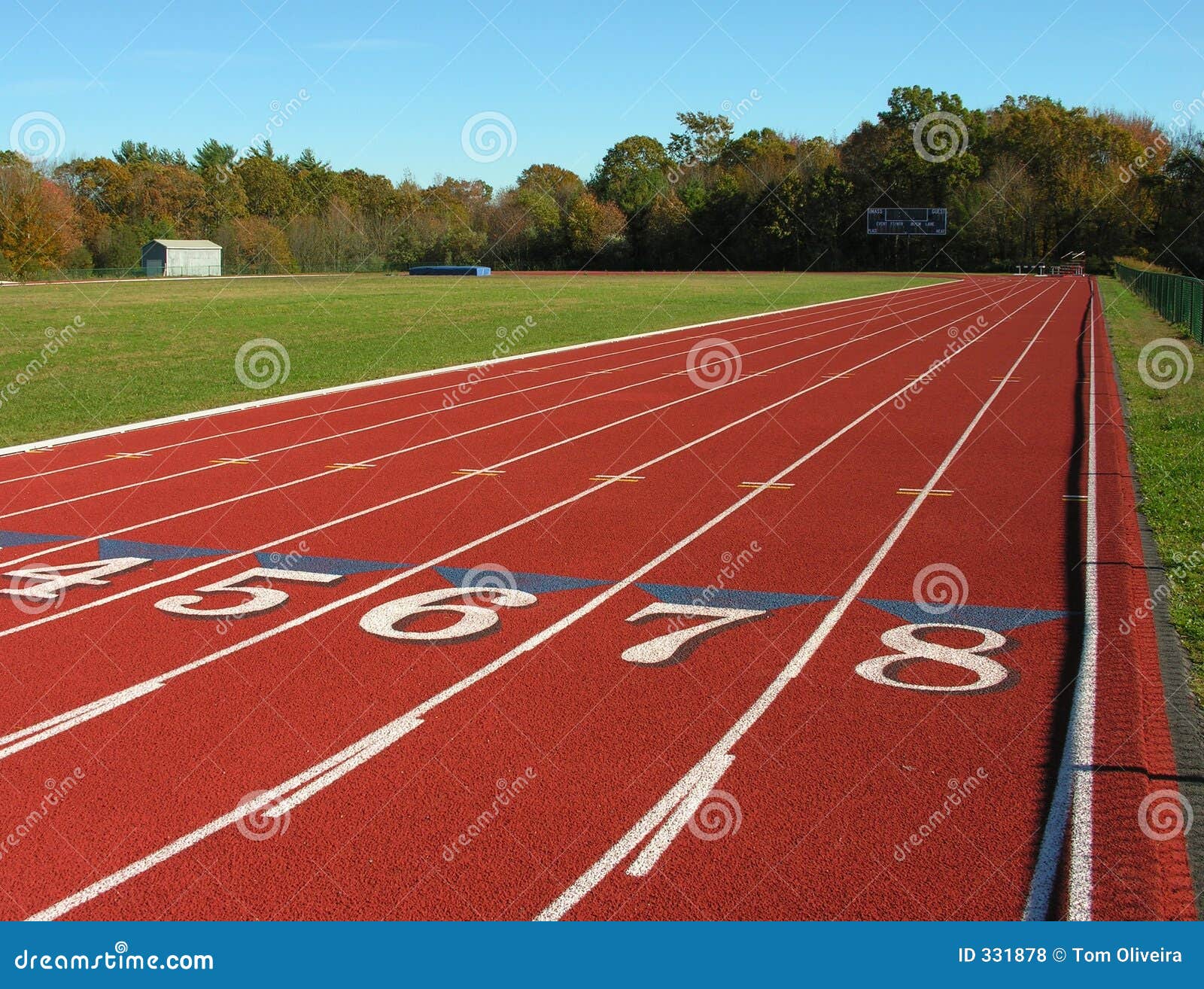 Running track stock photo. Image of practice, runners, college - 331878