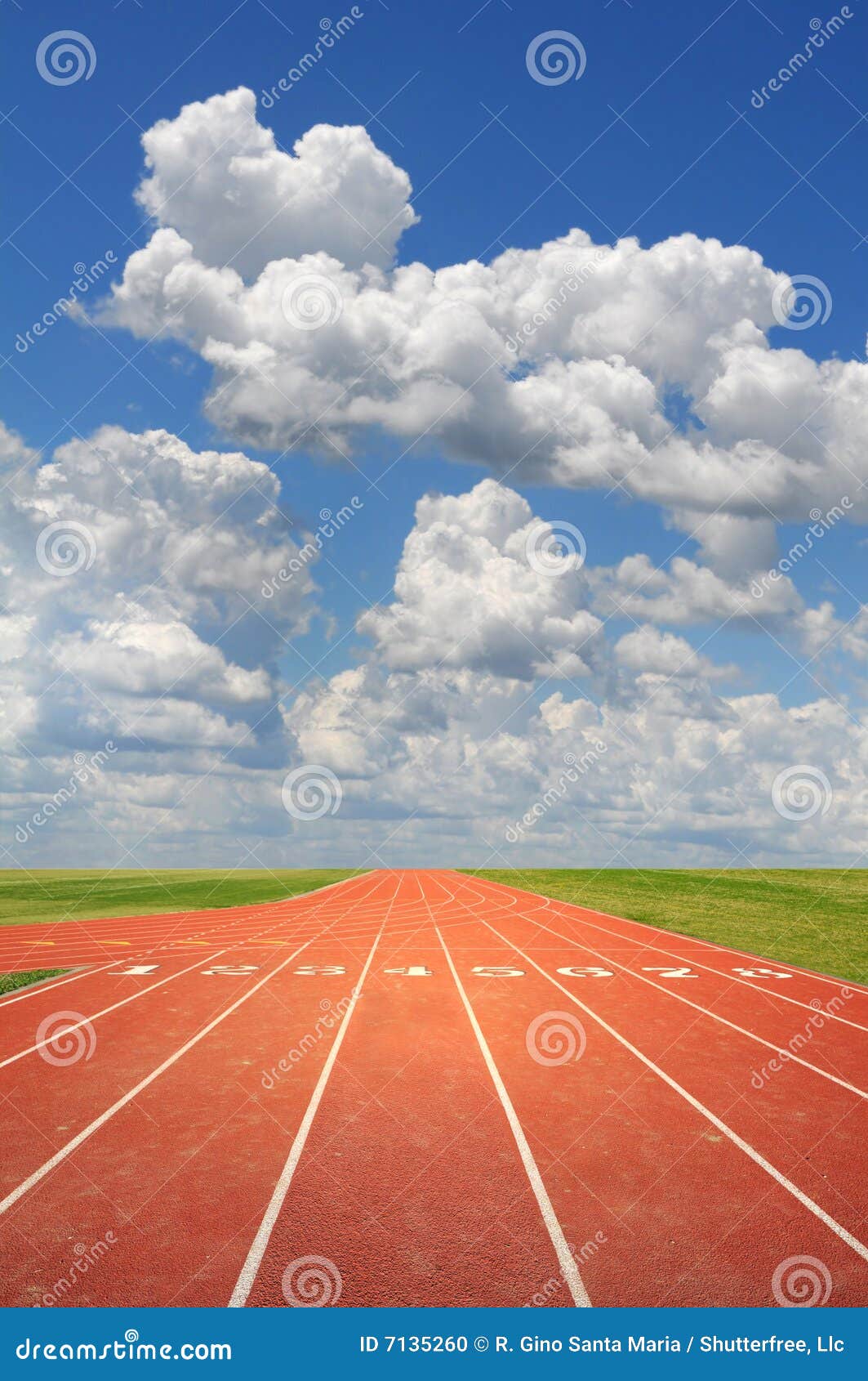 Running Track stock photo. Image of school, field, track - 7135260