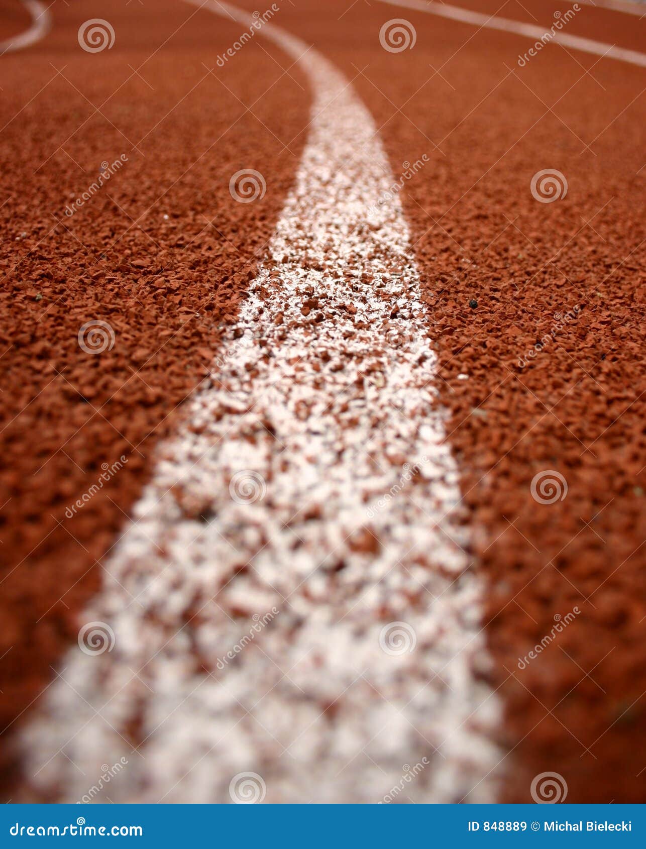 Running track stock image. Image of horizontal, competition - 848889