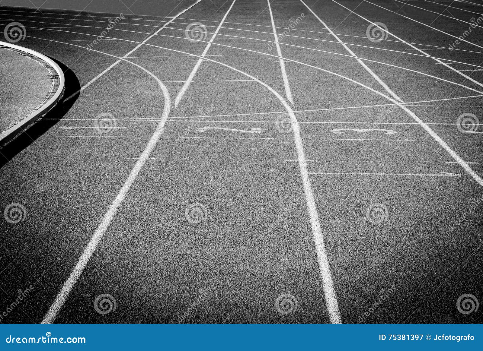 Running Track for the Athletes Background Stock Image - Image of ...