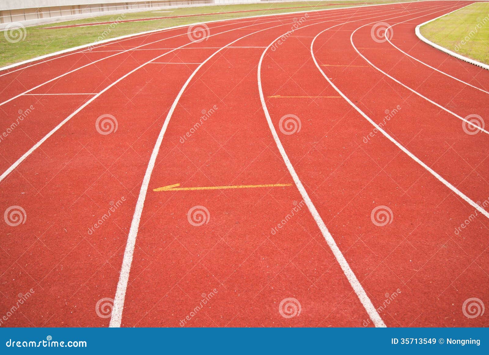 Running track bright day stock image. Image of racetrack - 35713549