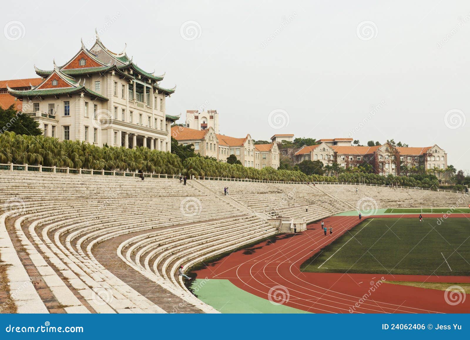 Running track in China stock photo. Image of athlete - 24062406
