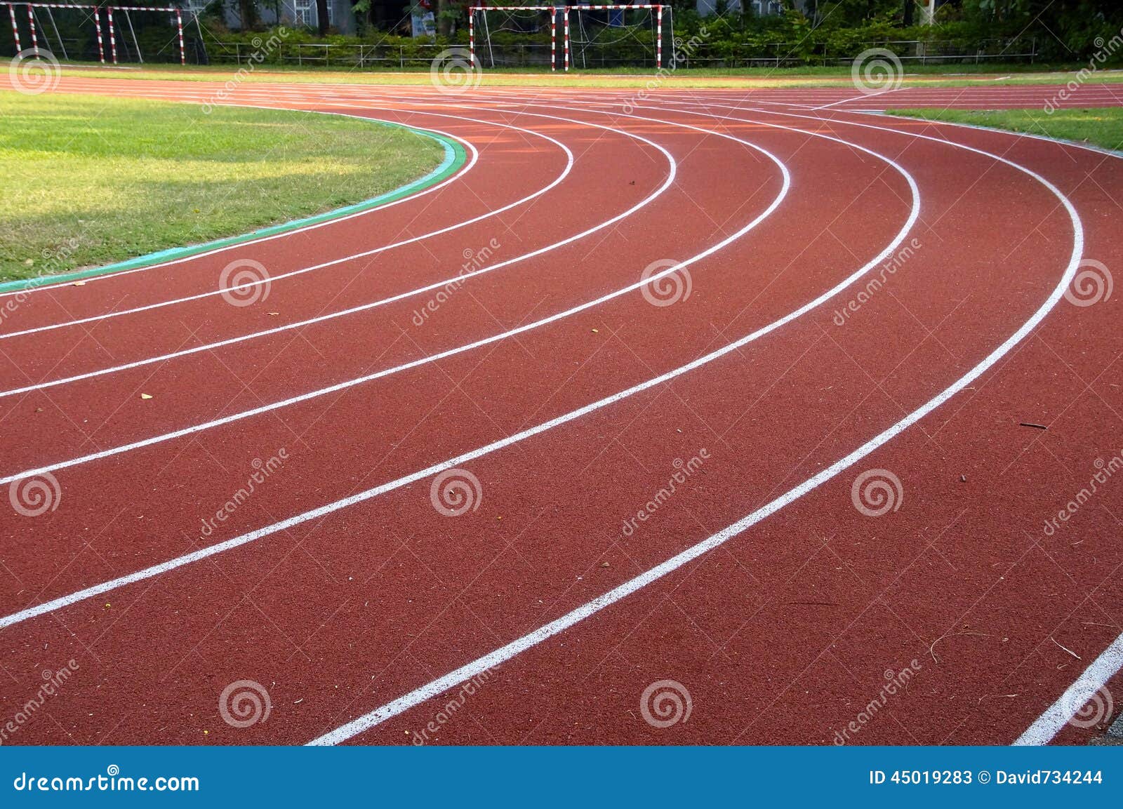 The running track closeup stock image. Image of pattern - 45019283
