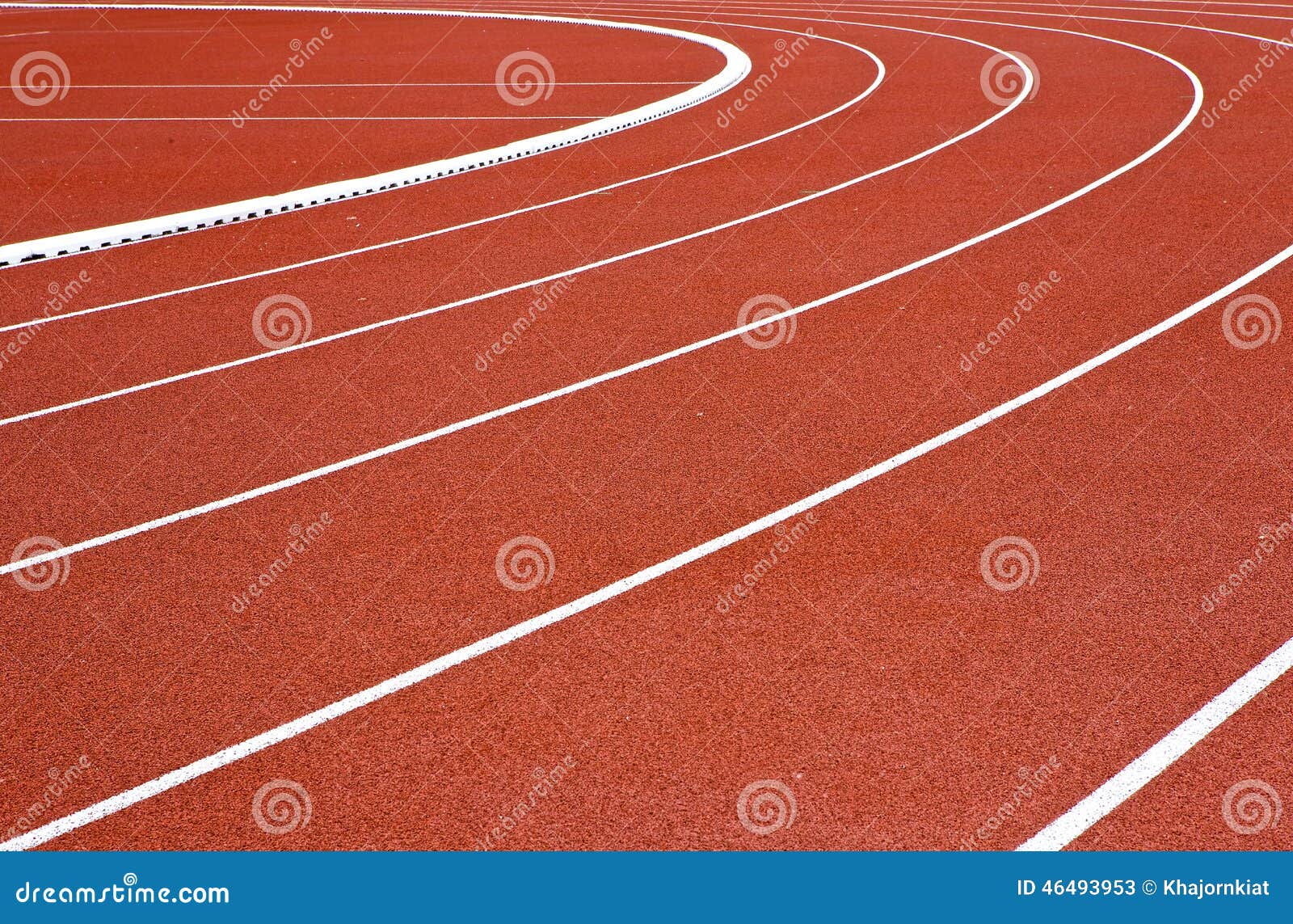 Running track stock image. Image of color, athletic, finish - 46493953
