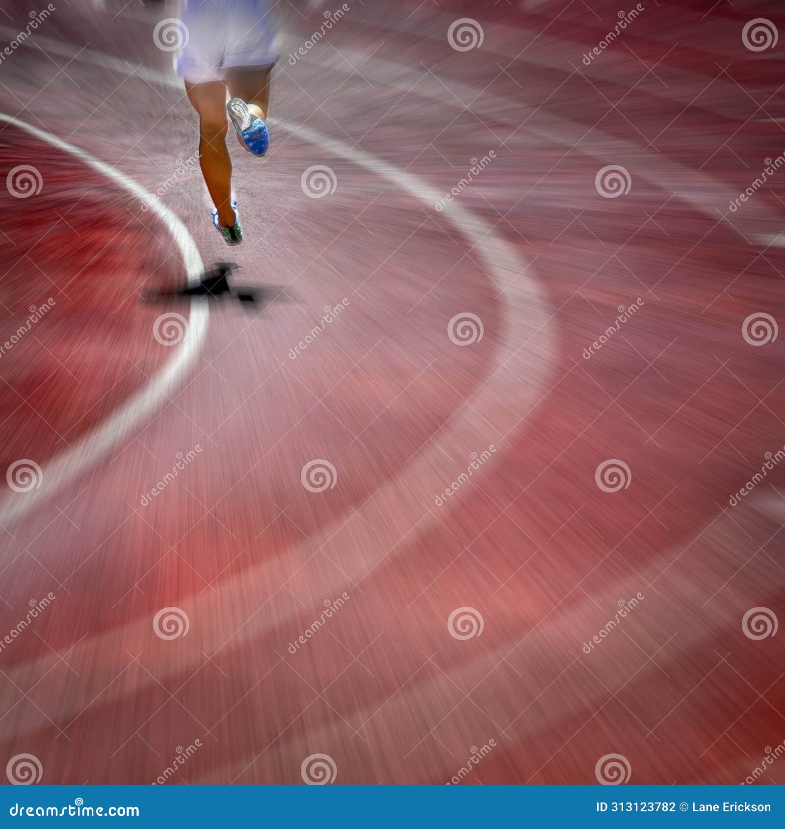 Running on Track Fast Speed Sprint Stock Photo - Image of runners ...
