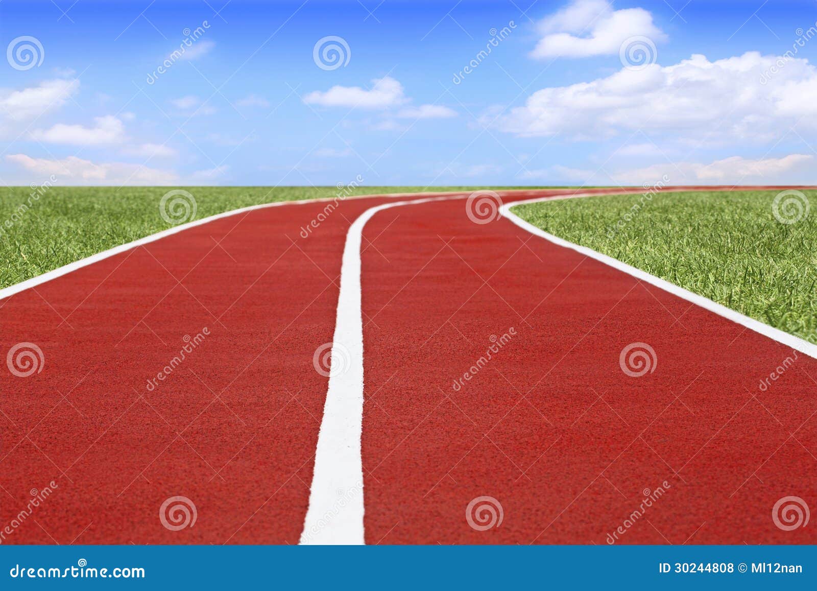 Running Track stock photo. Image of competition, line - 30244808