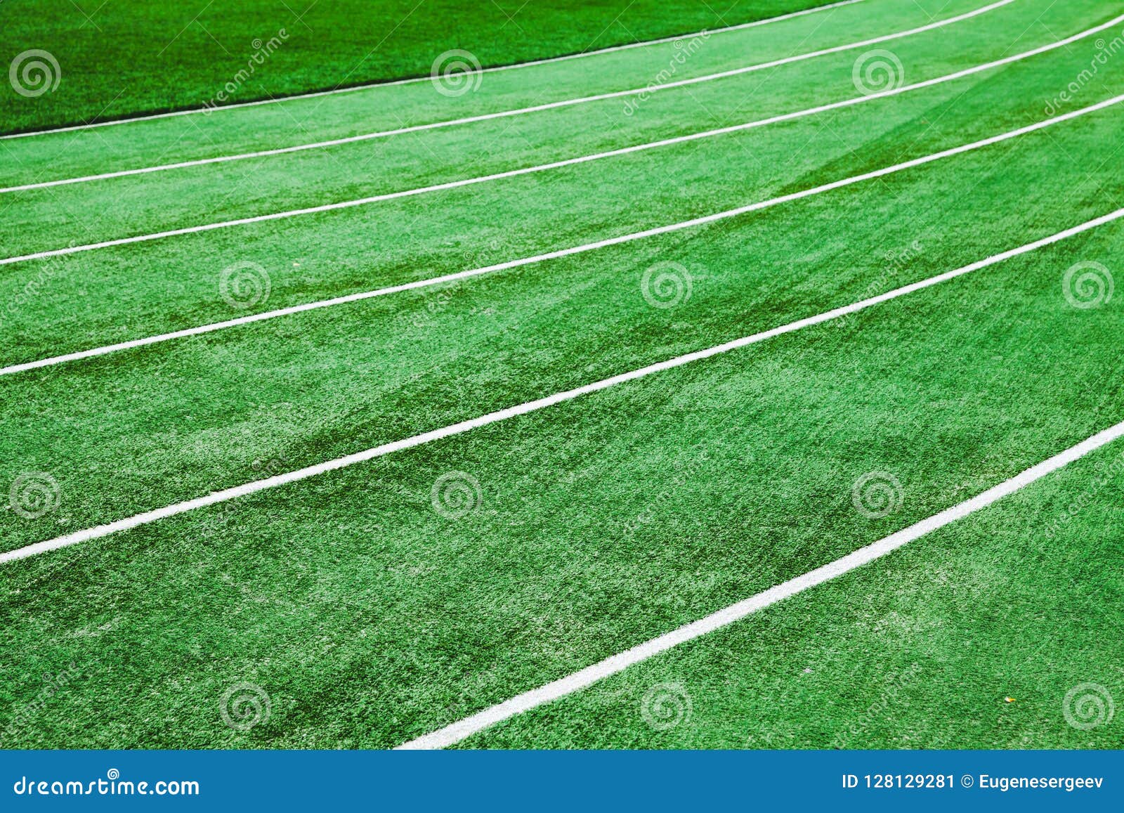 Running Track with Green Artificial Grass Stock Image - Image of play ... Running Track with Green Artificial Grass Stock Image - Image of play ...
