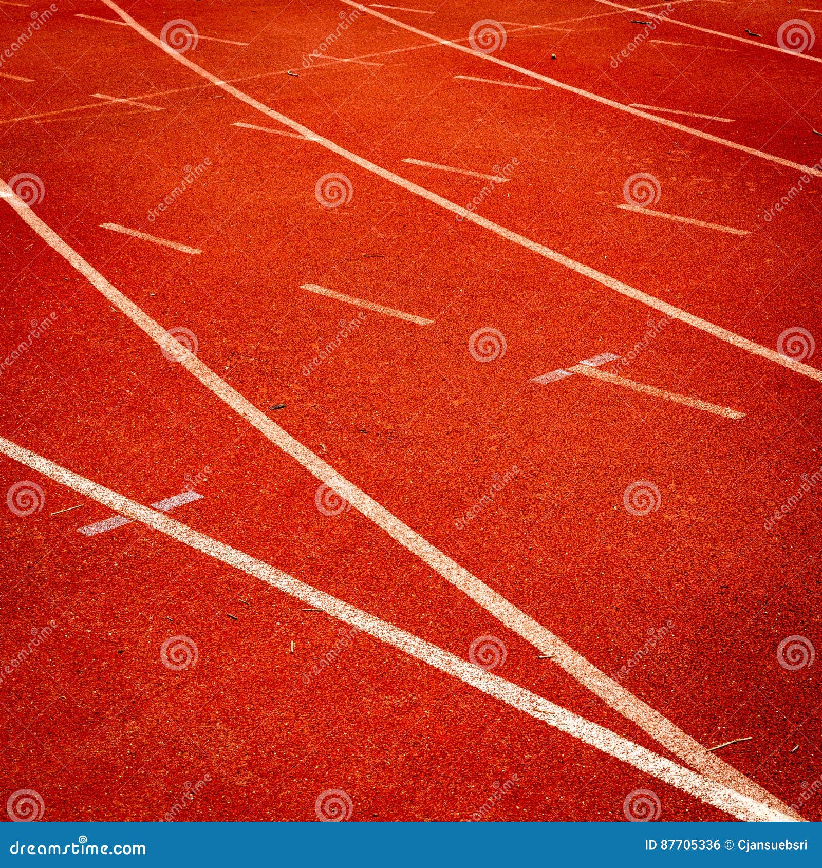 Running track stock photo. Image of competition, empty - 87705336