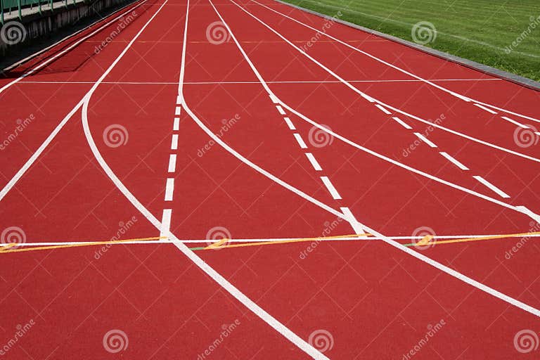 Running track lines stock image. Image of pace, line, arena - 2843891