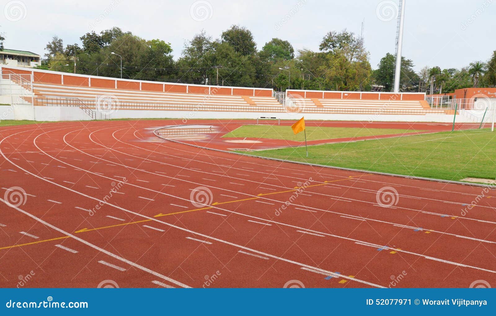 Running track lines stock image. Image of sports, athletic - 52077971