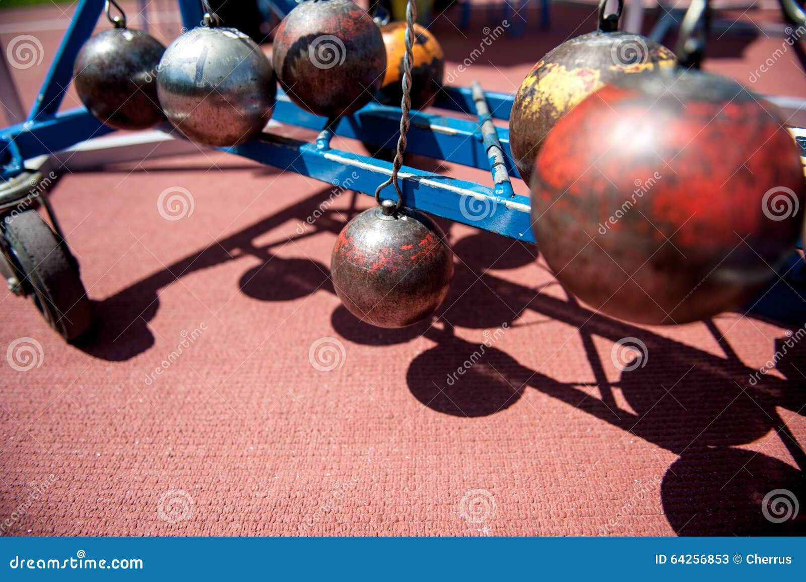 Hammers stock image. Image of strong, ball, olympic, exercise - 64256853