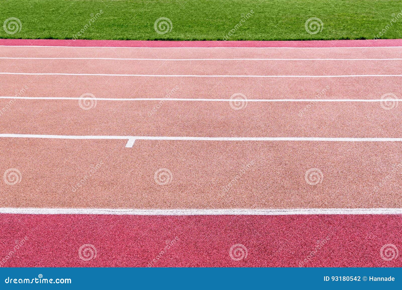 Running track with marking stock photo. Image of event - 93180542
