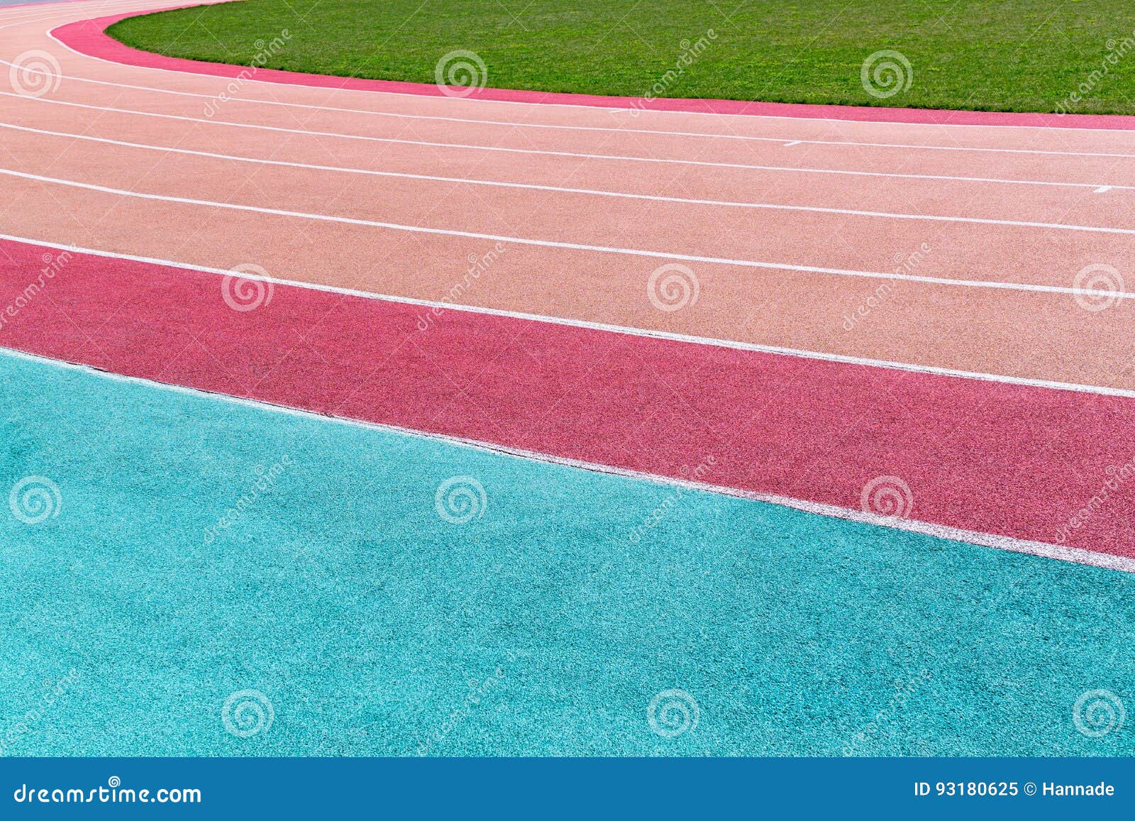 Running track with marking stock image. Image of diagonal - 93180625