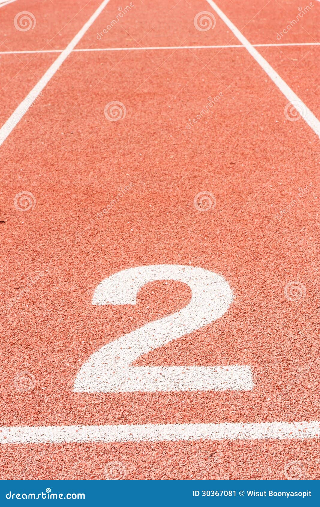 Running track number two stock image. Image of empty - 30367081