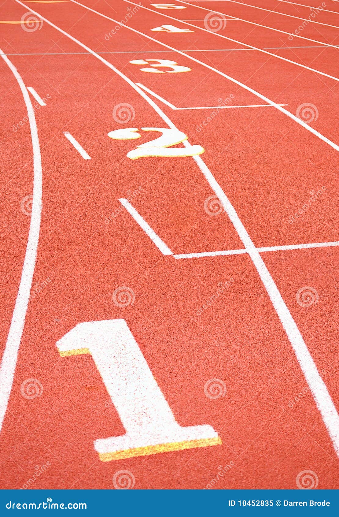 Running Track Numbers stock image. Image of fitness, workout - 10452835
