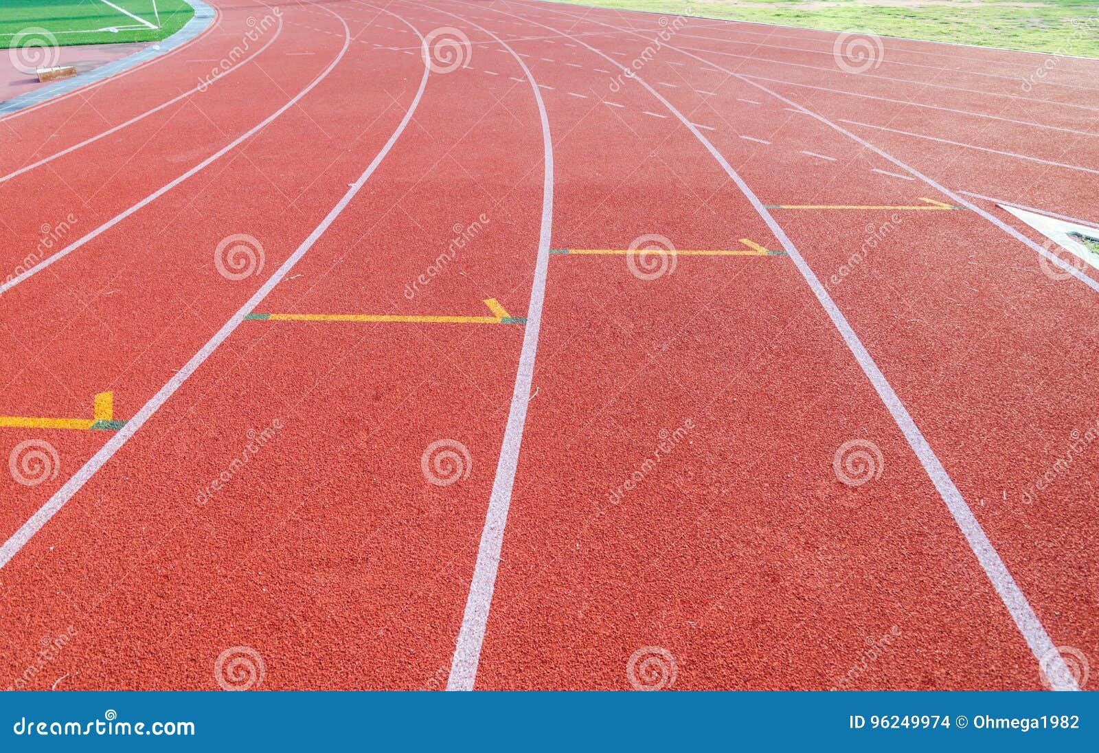 Running Track Numbers 1 2 3. Stock Photo - Image of fitness ...
