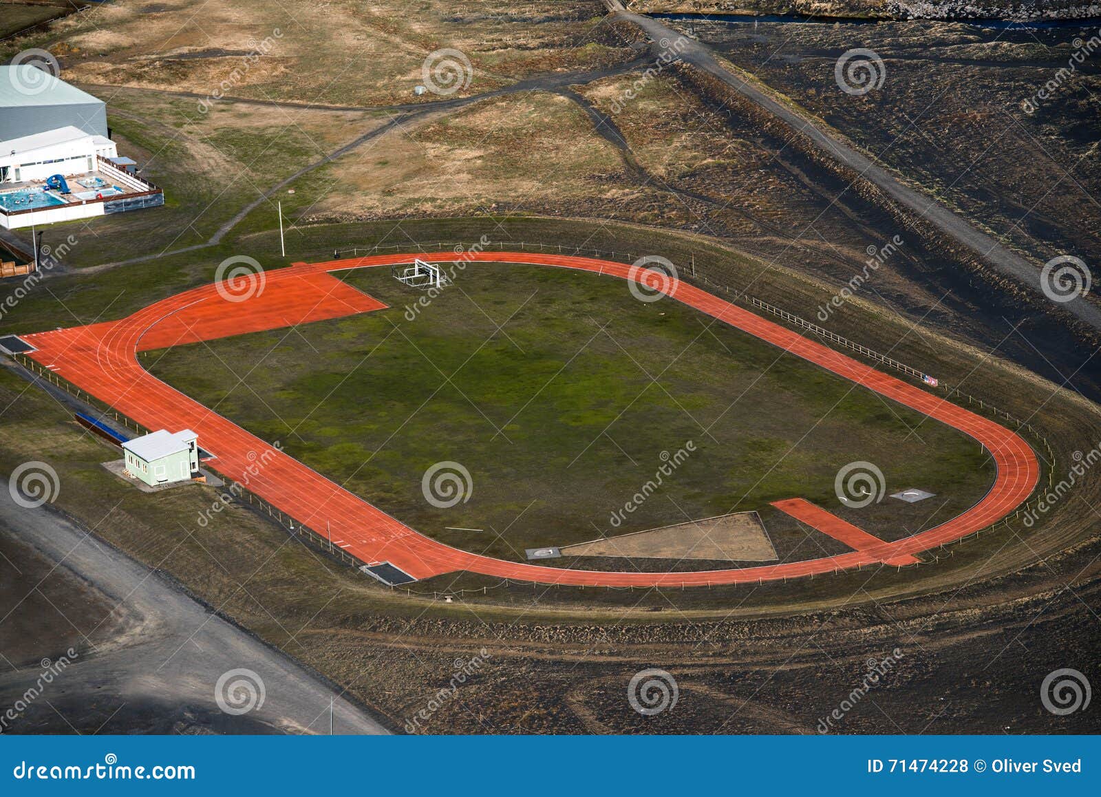 Running track outdoors stock photo. Image of sport, exercise - 71474228