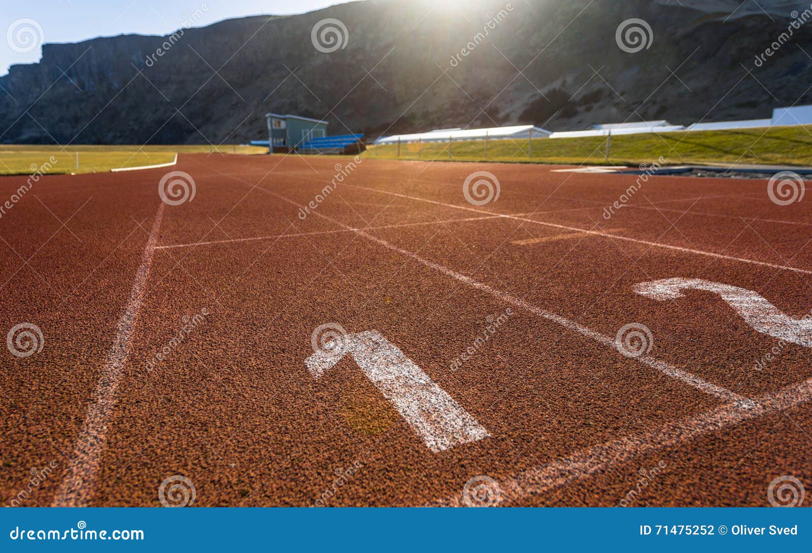 Running track outdoors stock photo. Image of race, game - 71475252