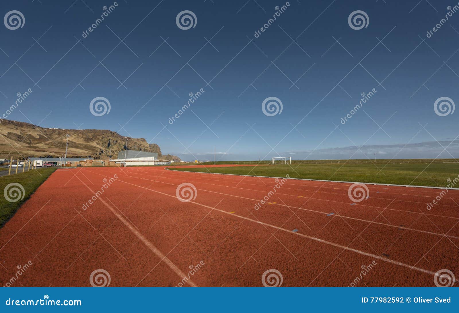 Running track outdoors stock photo. Image of fast, outdoor - 77982592