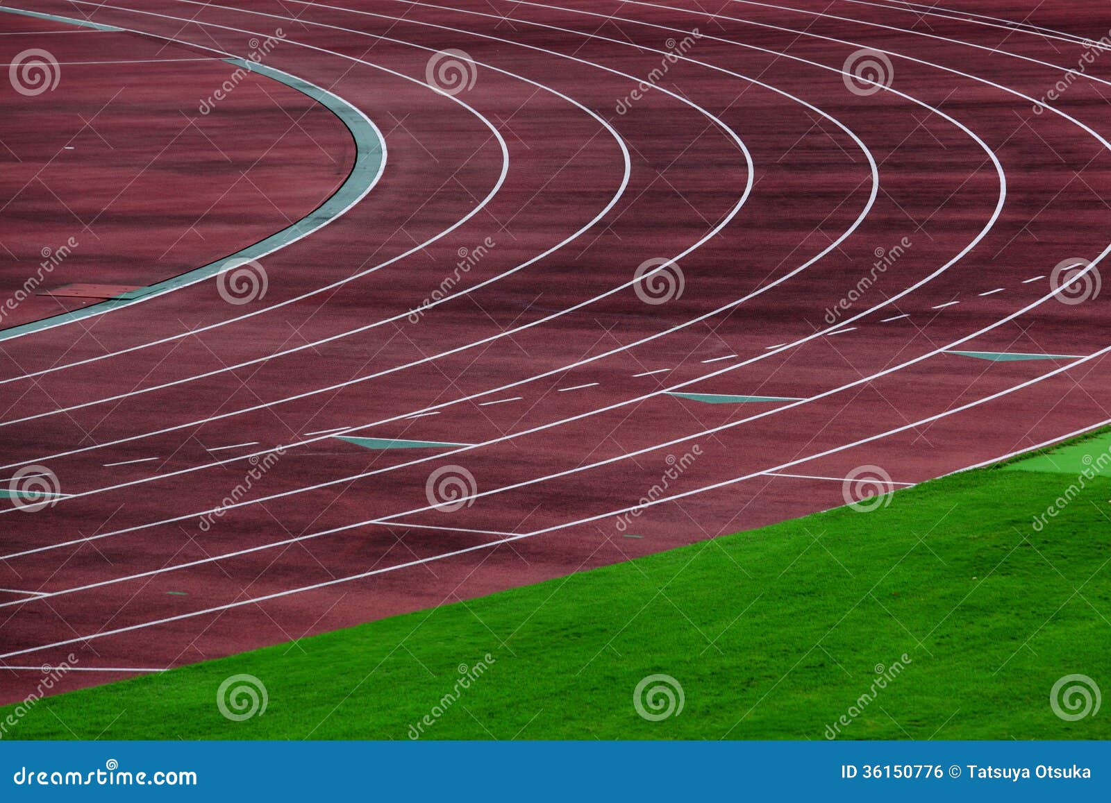Running track stock photo. Image of sprinting, corner - 36150776