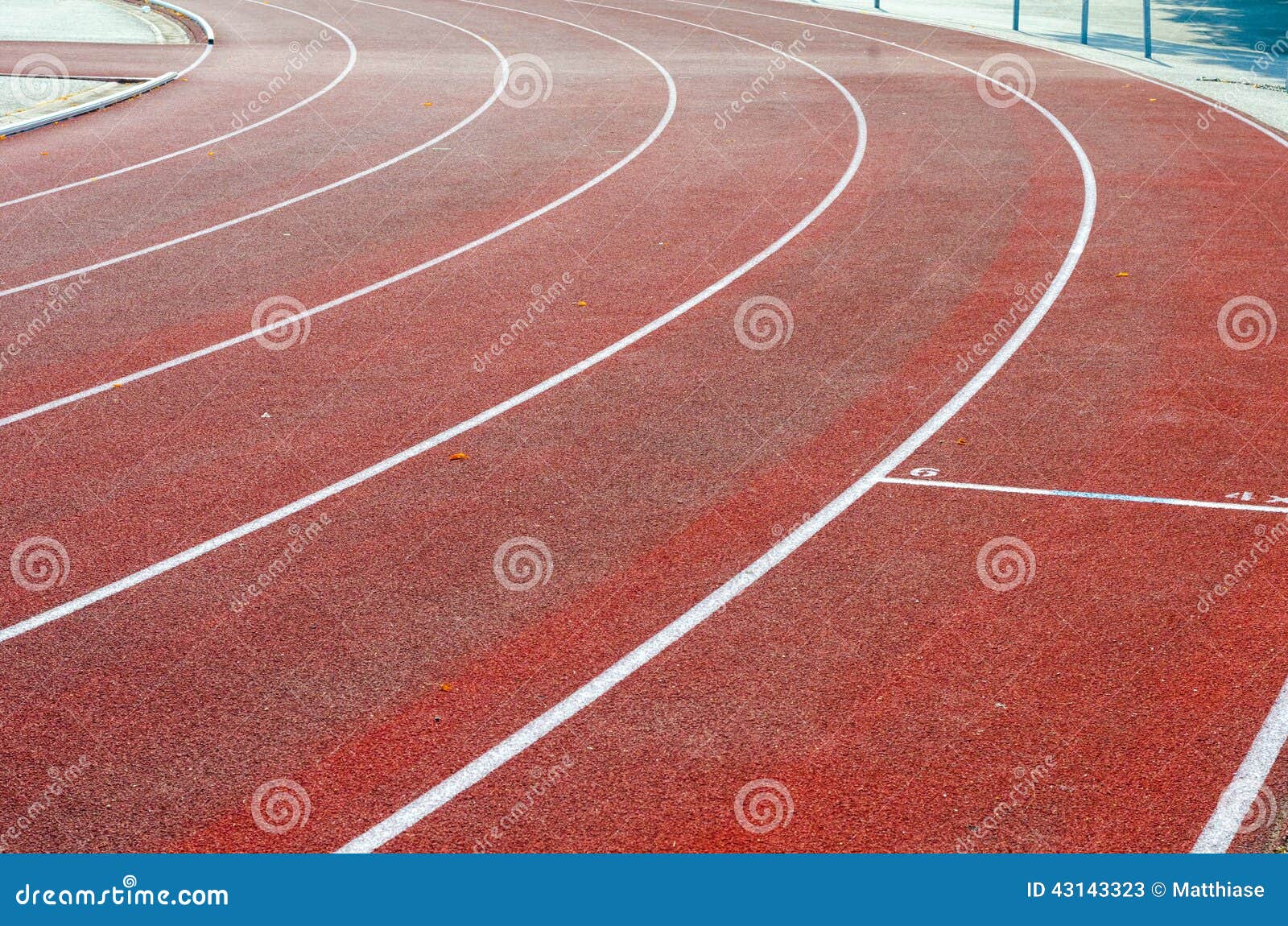 Running track stock image. Image of competition, exercise - 43143323
