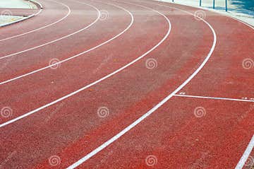Running track stock image. Image of competition, exercise - 43143323