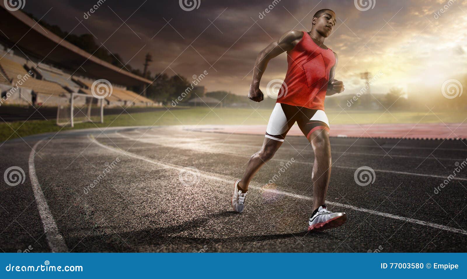Running track stock photo. Image of competitive, motion - 77003580