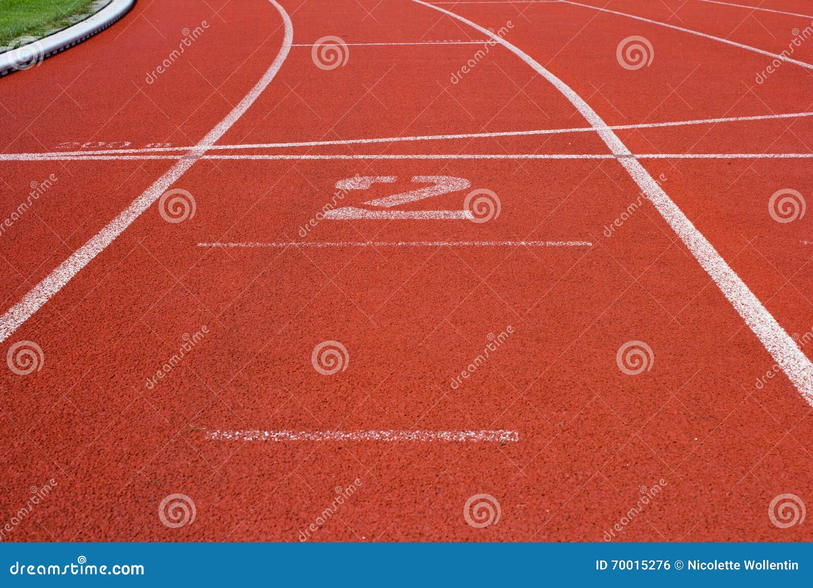 Running Track in Stadium stock photo. Image of sport - 70015276