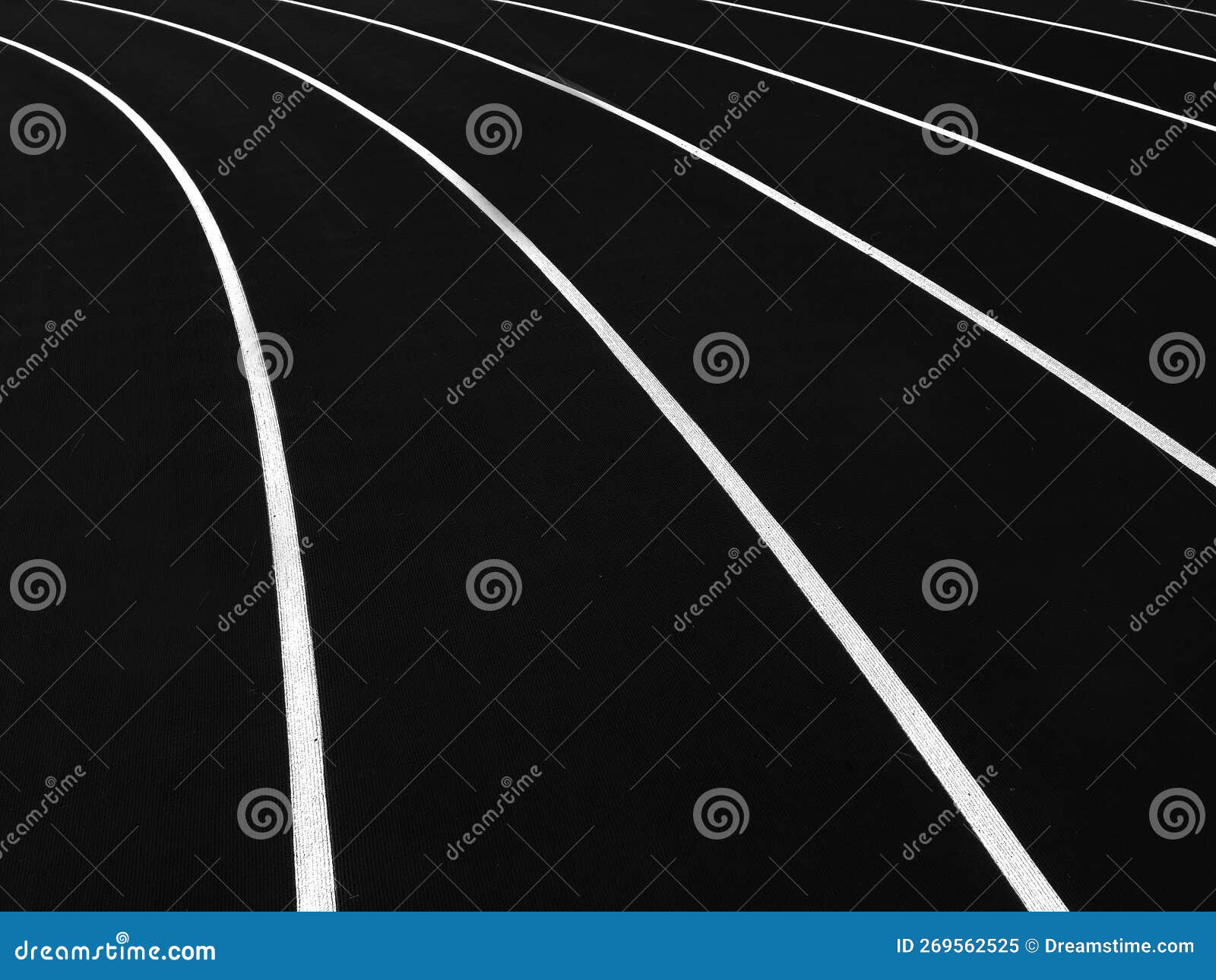 The Running Track of the Stadium. the Start and End of the Stadium ...