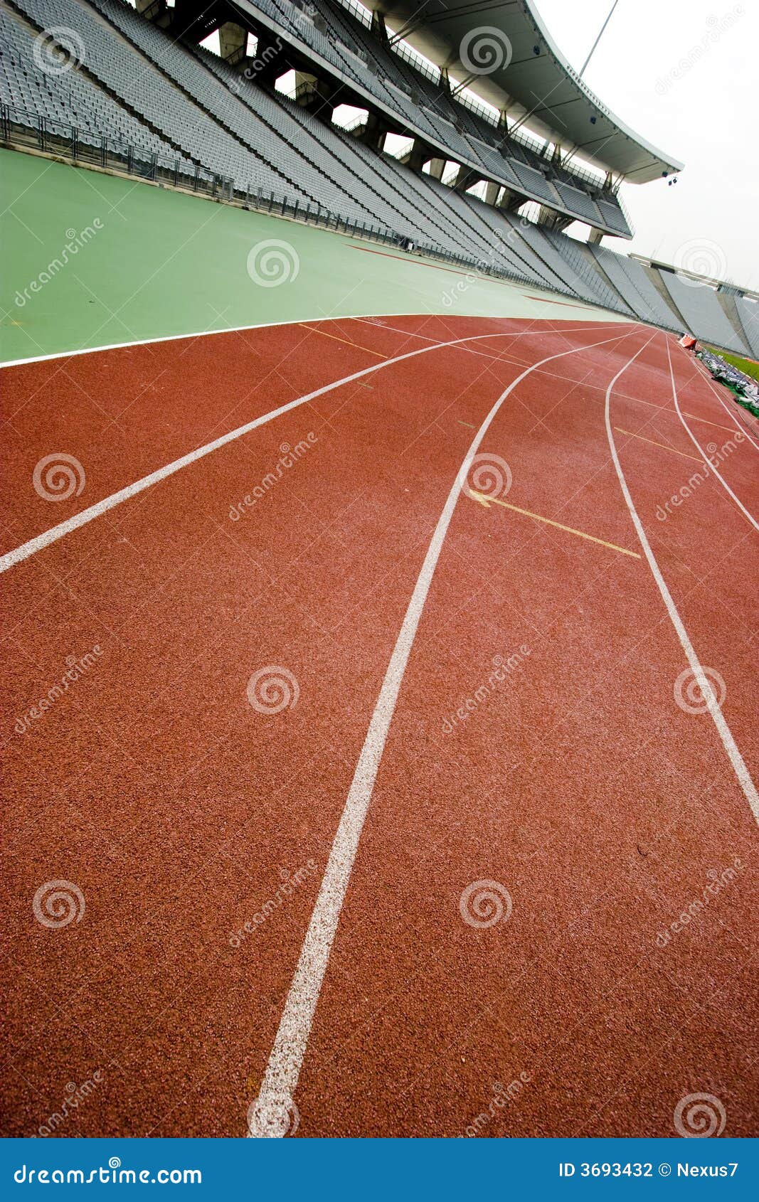Running Tracks stock photo. Image of order, beginnings - 3693432