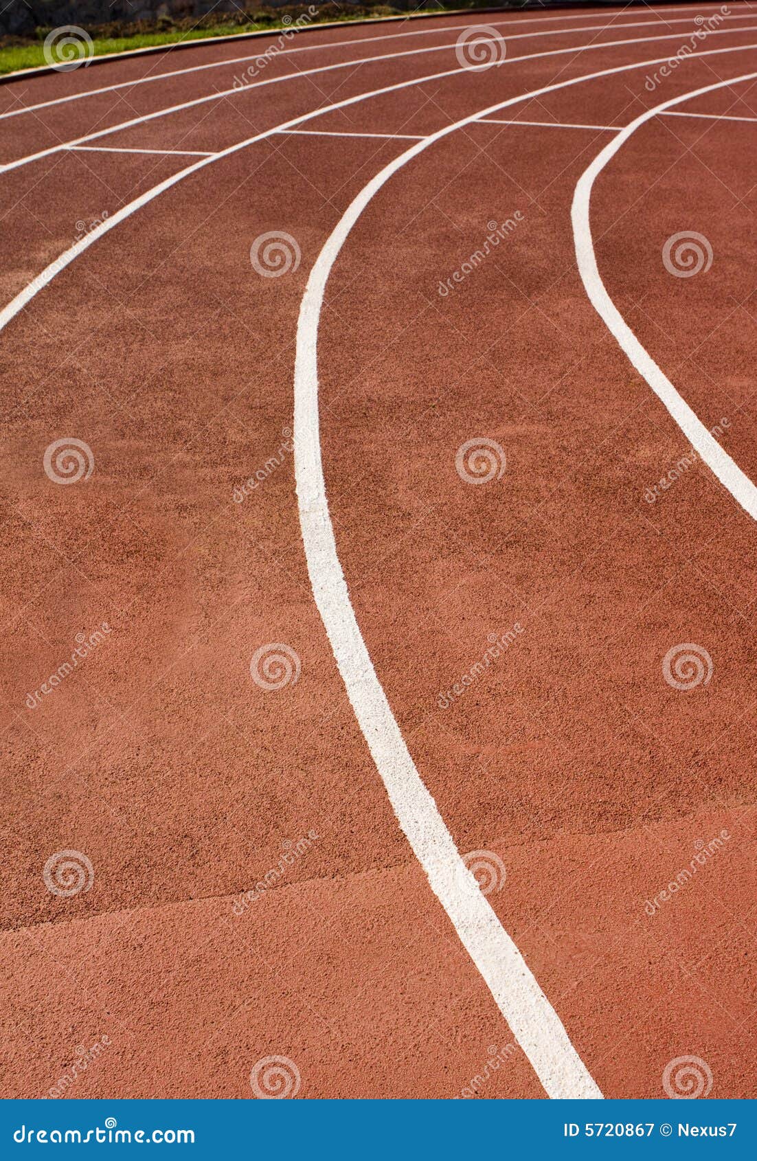 Running Tracks stock image. Image of dividing, race, training - 5720867