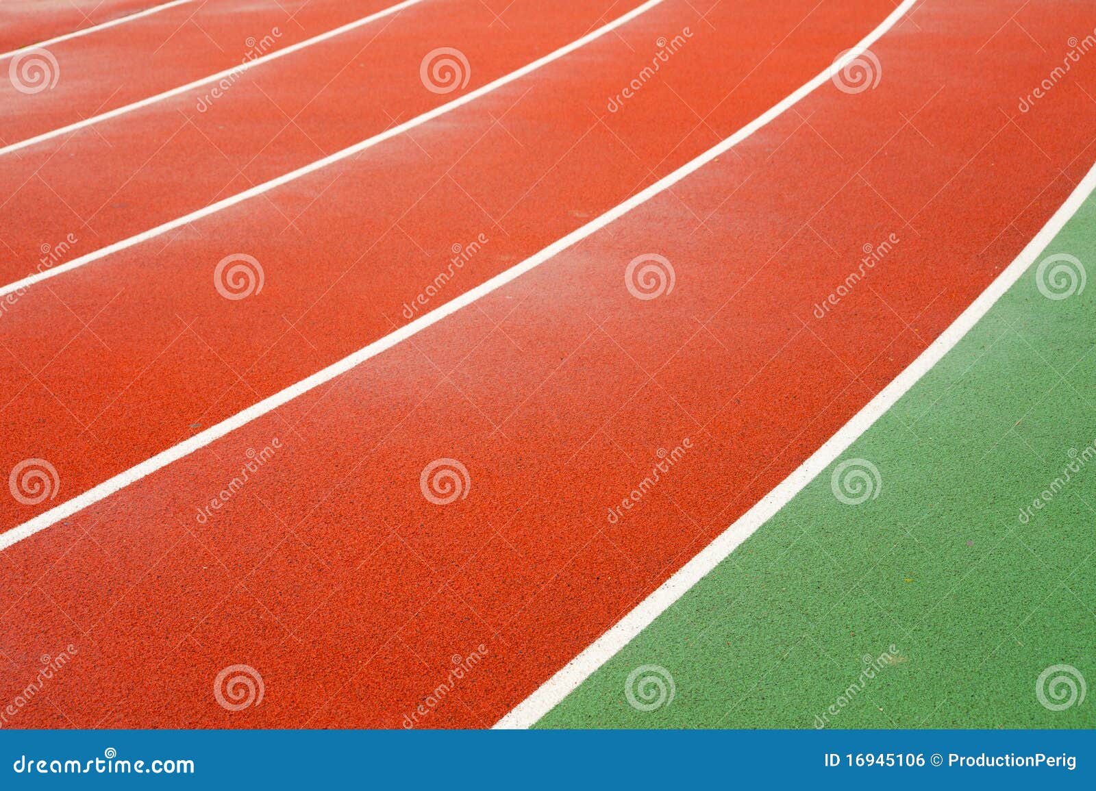 Running Tracks in a Sports Area Stock Photo - Image of olympic, runner ...