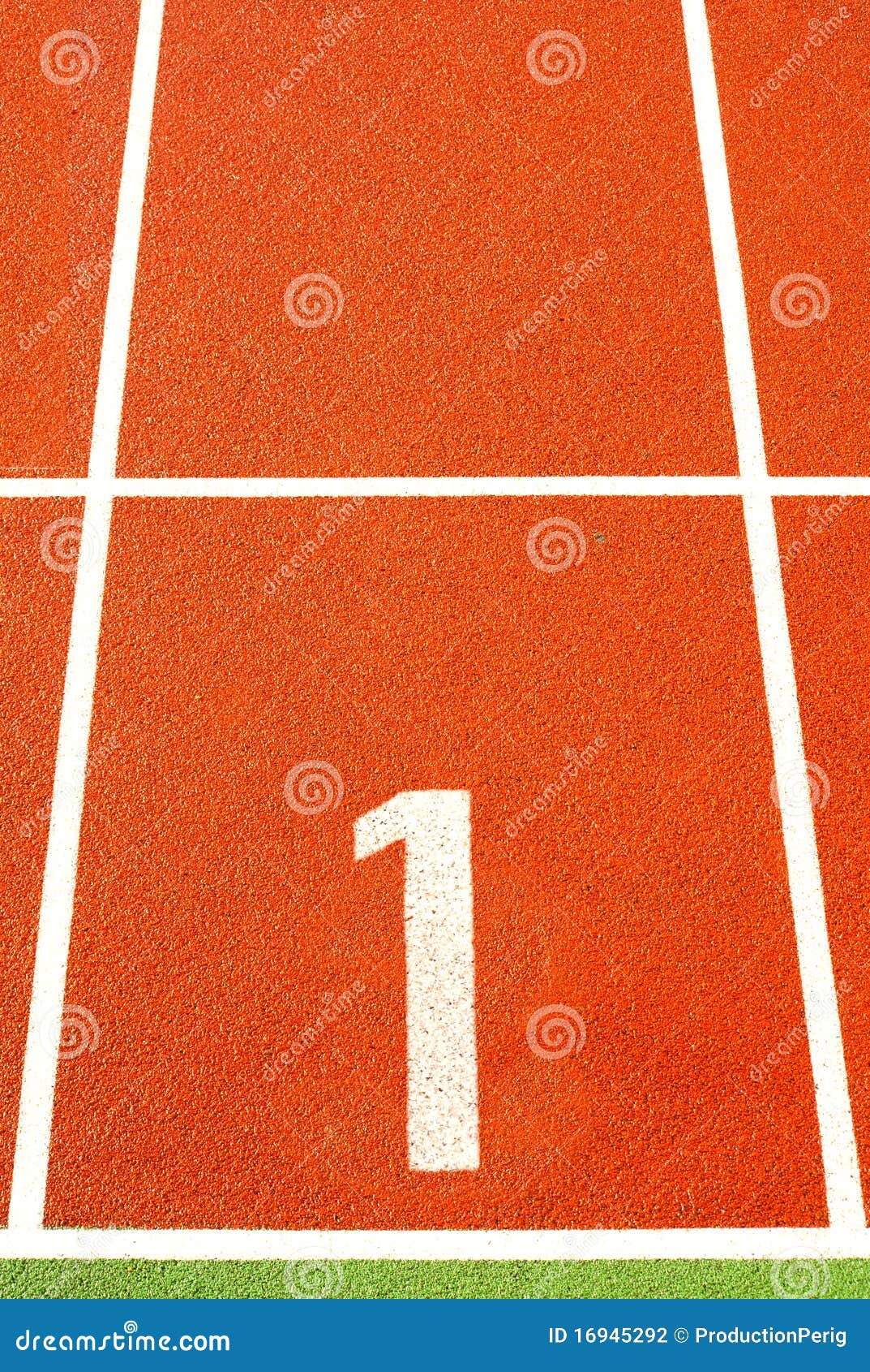 Running Tracks in a Sports Area Stock Photo - Image of color, olympic ...