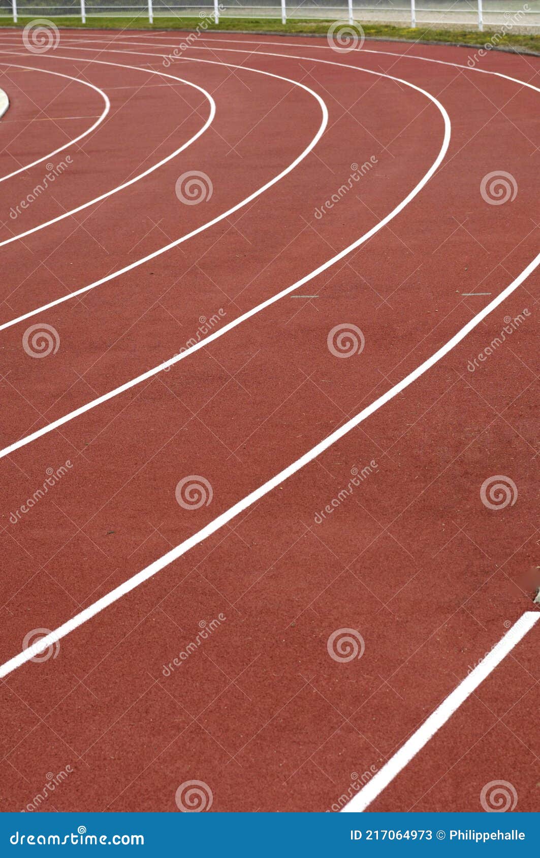Running Tracks in a Stadium Stock Image - Image of stadium, events ...
