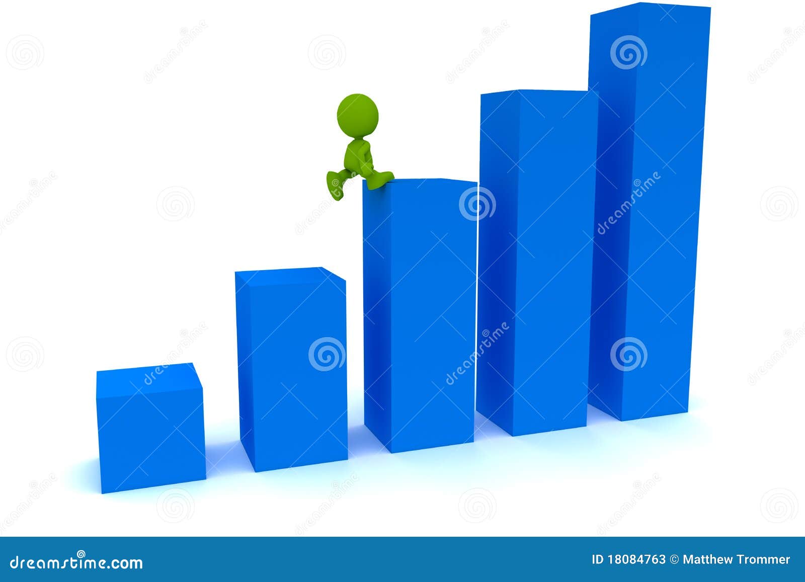 Running Up The Chart Stock Image | CartoonDealer.com #18084763