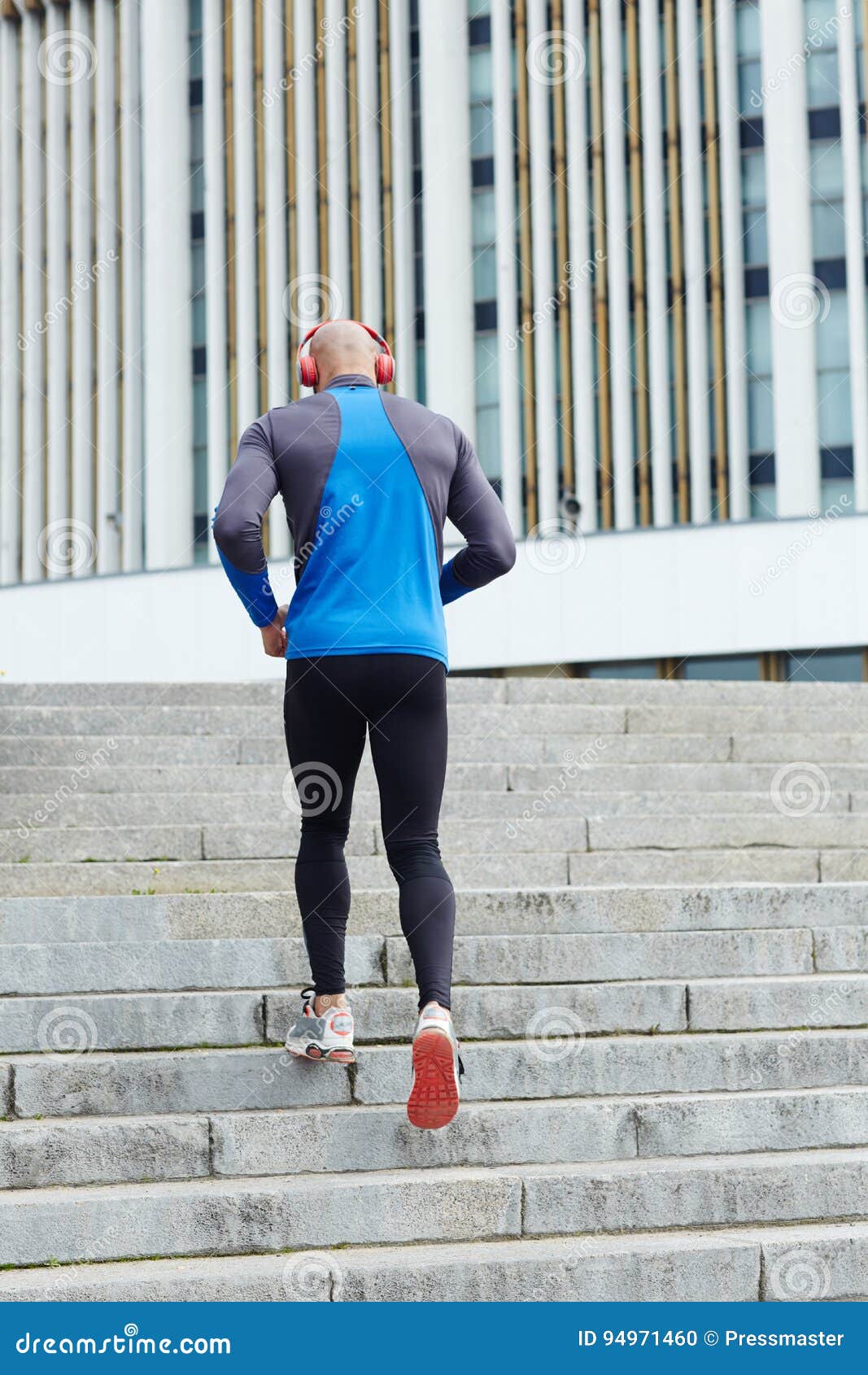 Running upwards stock photo. Image of athletics, running - 94971460