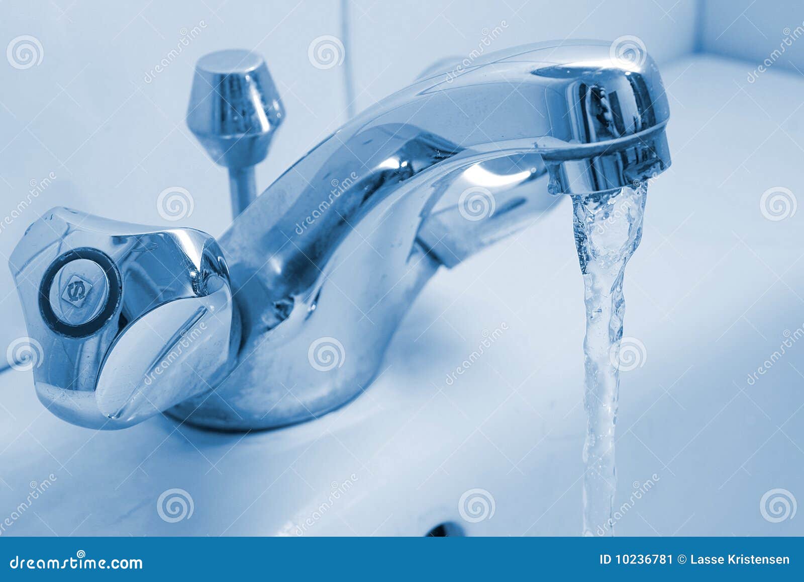 Running water stock image. Image of chrome, resources - 10236781