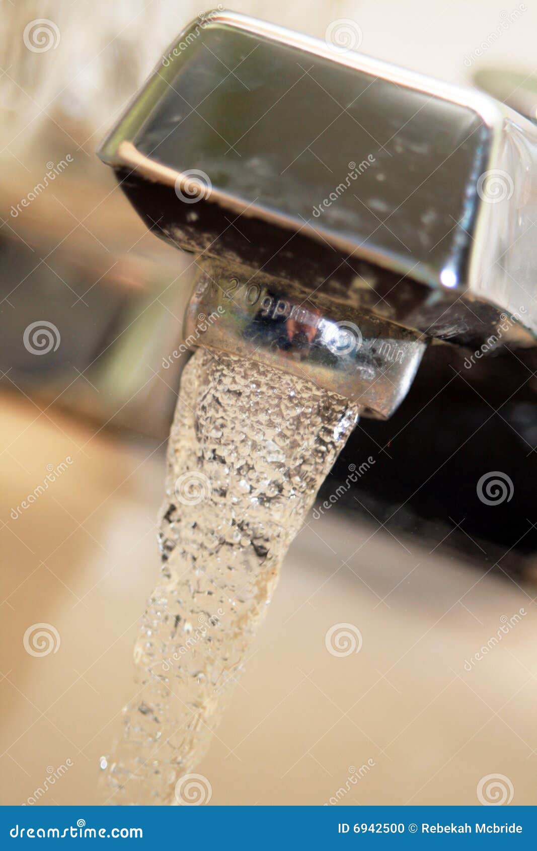 Running water stock photo. Image of drink, flow, water - 6942500