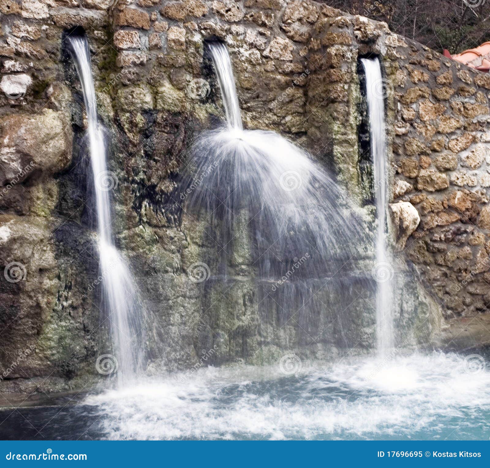RUNNING WATER 9 stock image. Image of discovery, landmark - 17696695