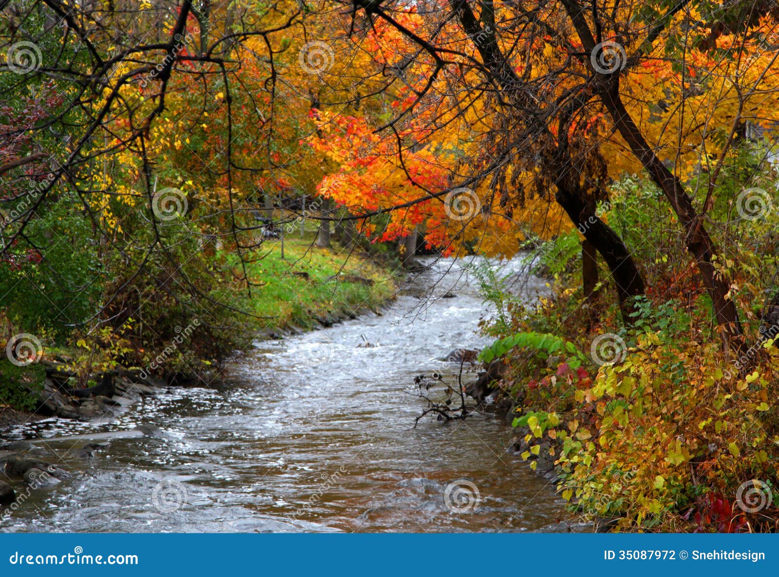 Running water stock photo. Image of park, scenic, coast - 35087972
