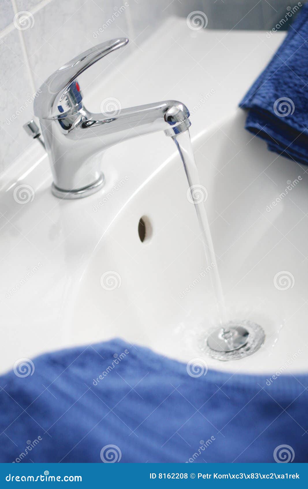Running Water Faucet stock photo. Image of basin, wash - 8162208