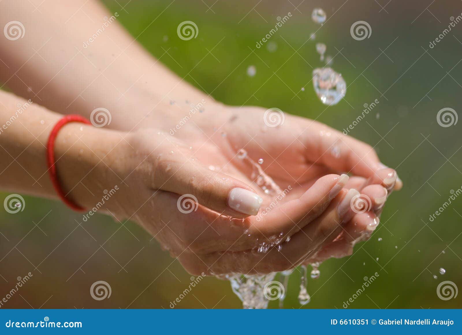 Running water and hands stock image. Image of vitality - 6610351