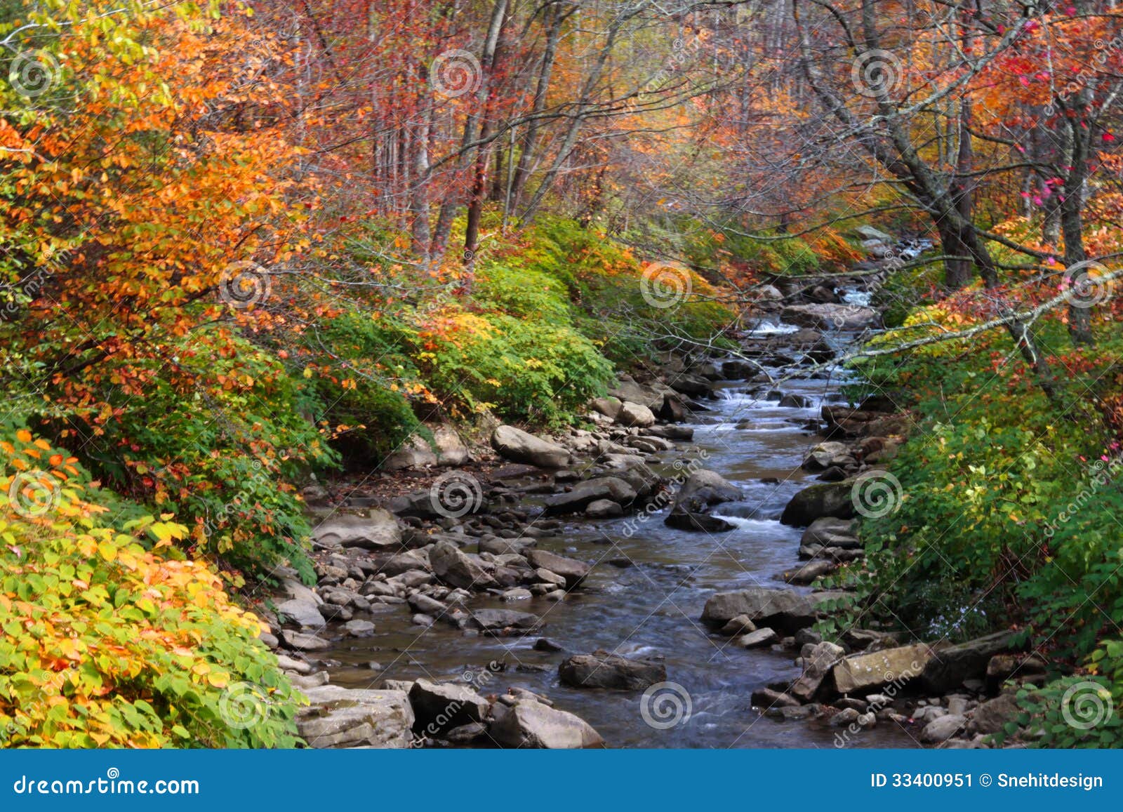 Running water stream stock image. Image of water, landscape - 33400951