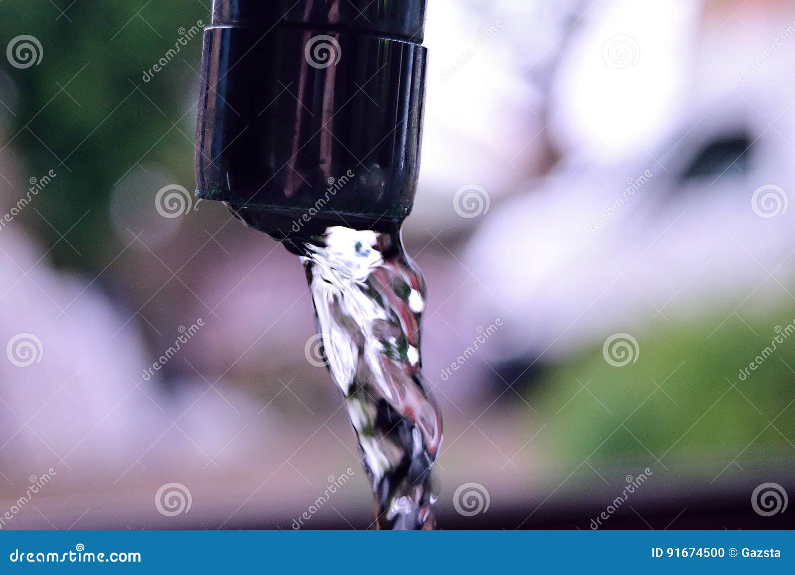 Running water tap stock photo. Image of running, glass - 91674500