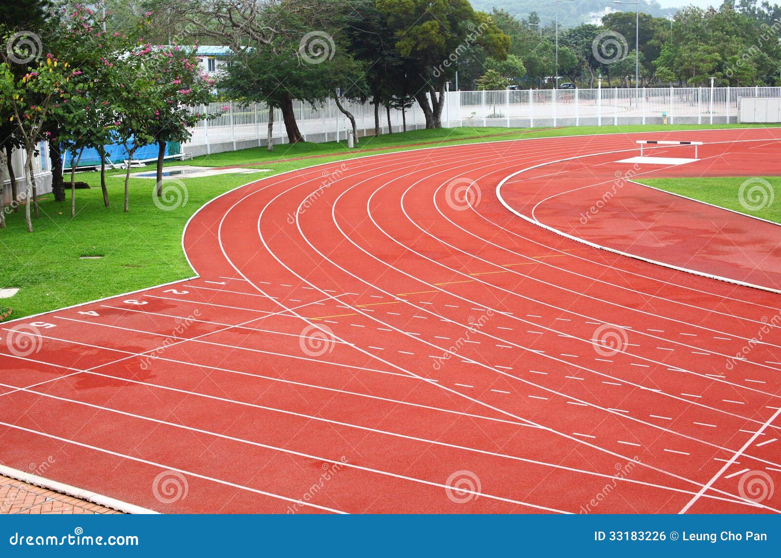 Running way stock photo. Image of track, line, racetrack - 33183226