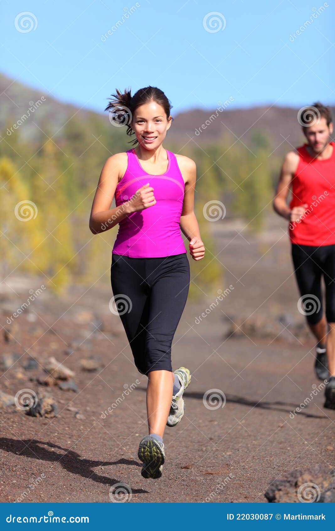 Running woman stock image. Image of friends, lifestyle - 22030087