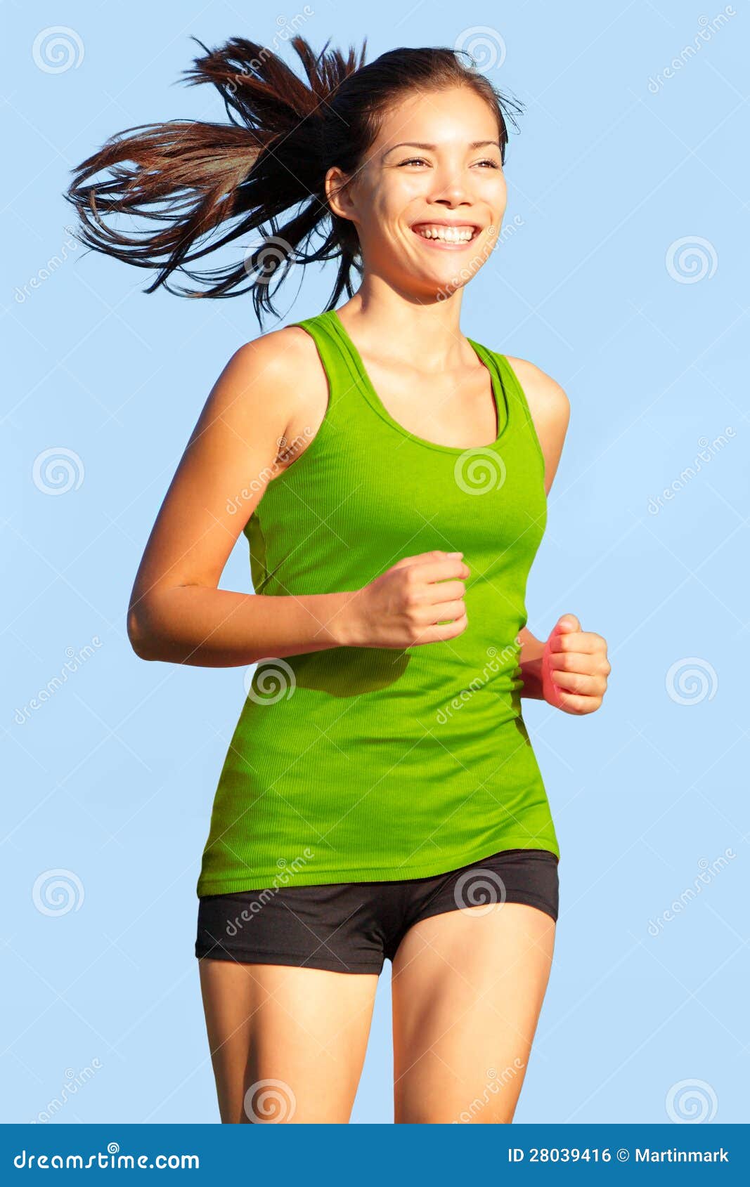 Running - Woman Going for a Run Stock Photo - Image of athletics ...
