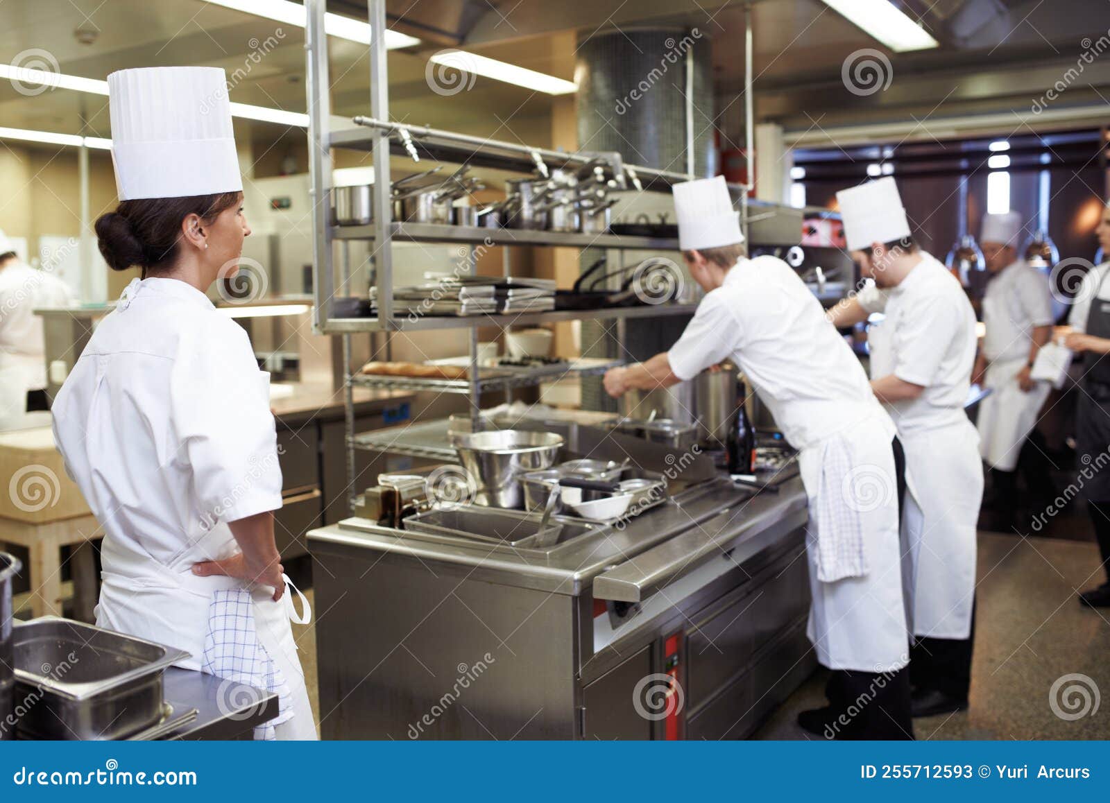 She Runs a Tight Kitchen. the Inner Working of a Professional Kitchen ...